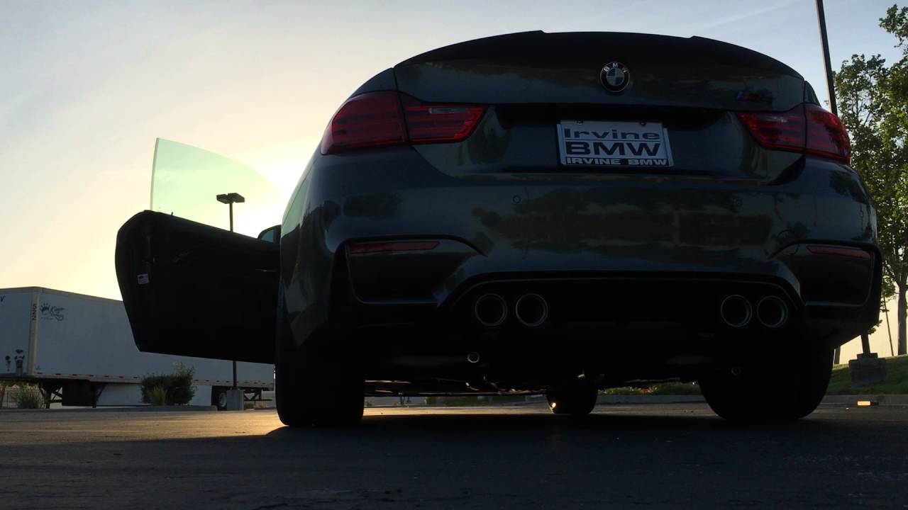 BMW M4 Comp Pack revs - YouTube