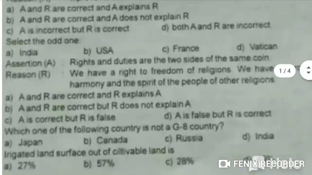 9th social science half yearly question paper 2019 - YouTube