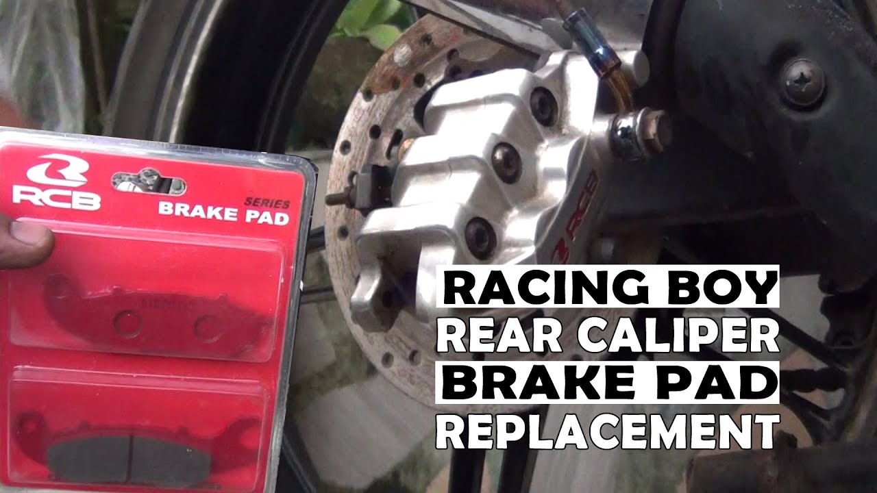 Racing Boy Rear Brake Pad Replacement Fury Classic - YouTube