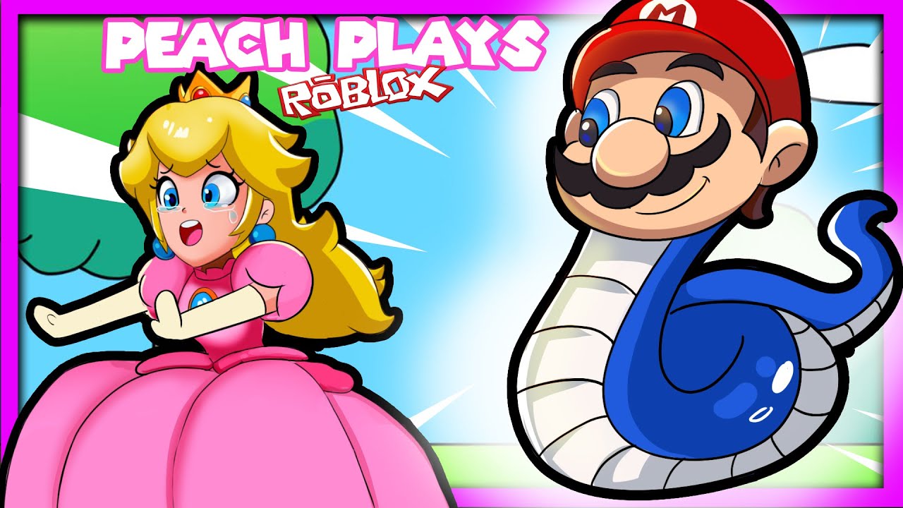 👑 ESCAPE SCARY SNAKEY SNAKE! | Peach Plays Roblox Snek - YouTube