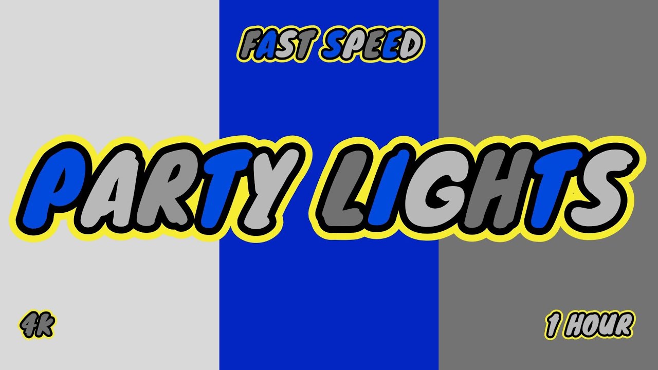 Color Changing Screen- Silver vs Blue vs Gray [Party Lights- Fast Speed ...