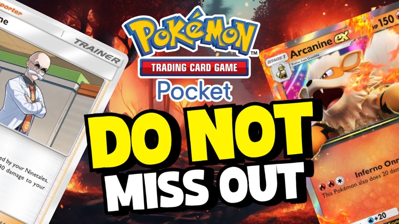 DO NOT MISS OUT ON THIS EVENT... you will be sorry! Pokemon TCG Pocket ...
