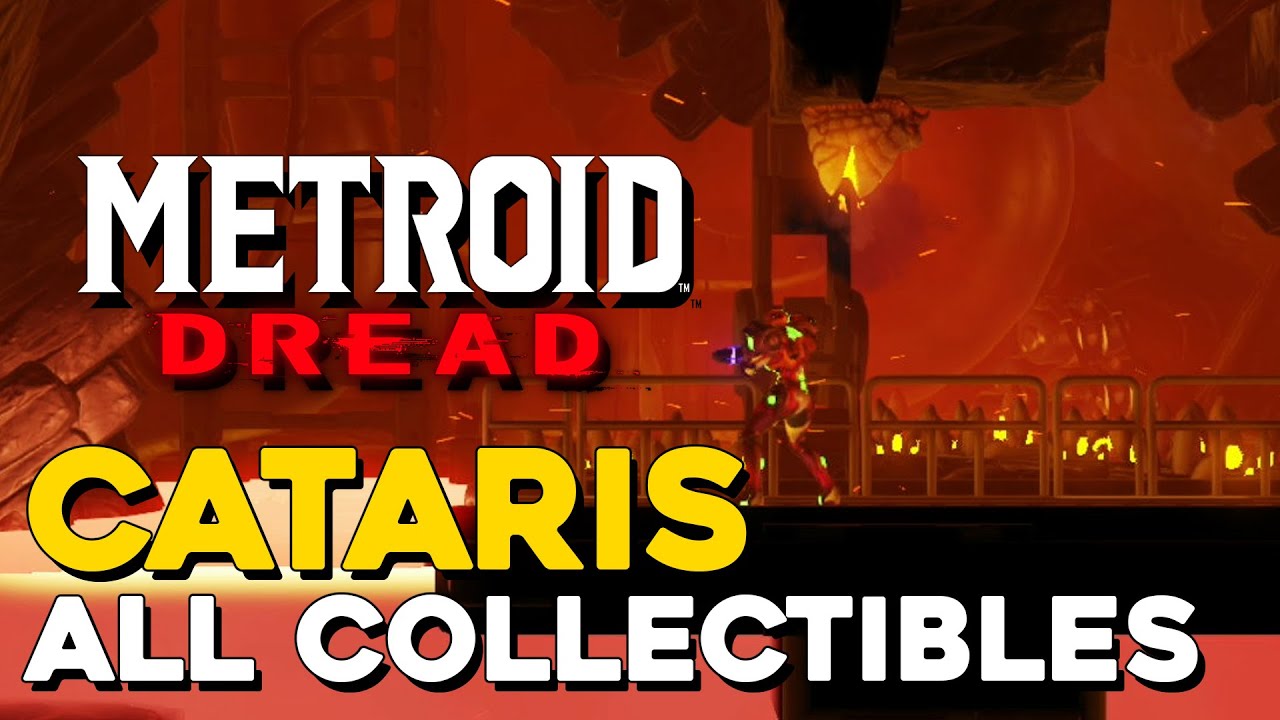 Metroid Dread Cataris All Collectible Locations (100% Items) (All ...