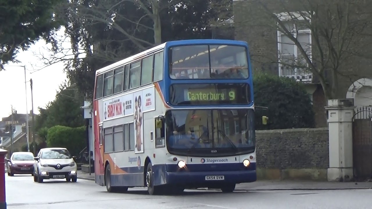 Stagecoach bus route 9 arriving at Ashburnham Road in Ramsgate (Kent ...