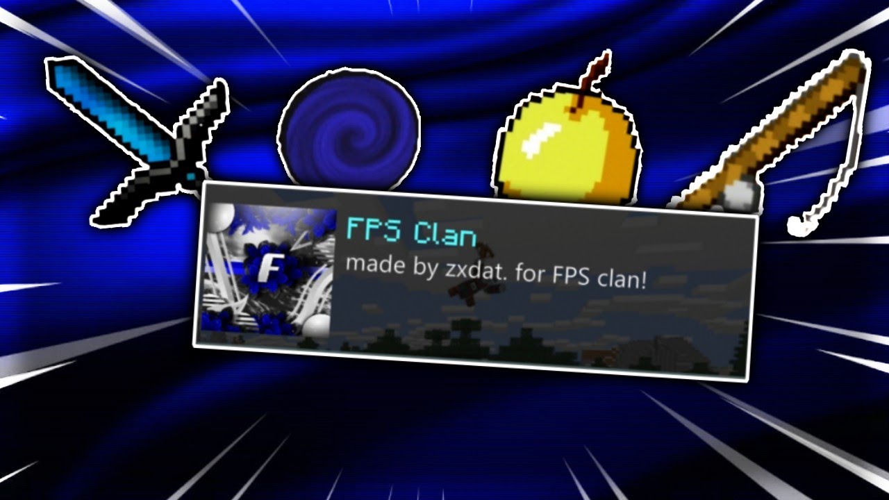 FPS Clan Texture Pack (MCPE) - YouTube
