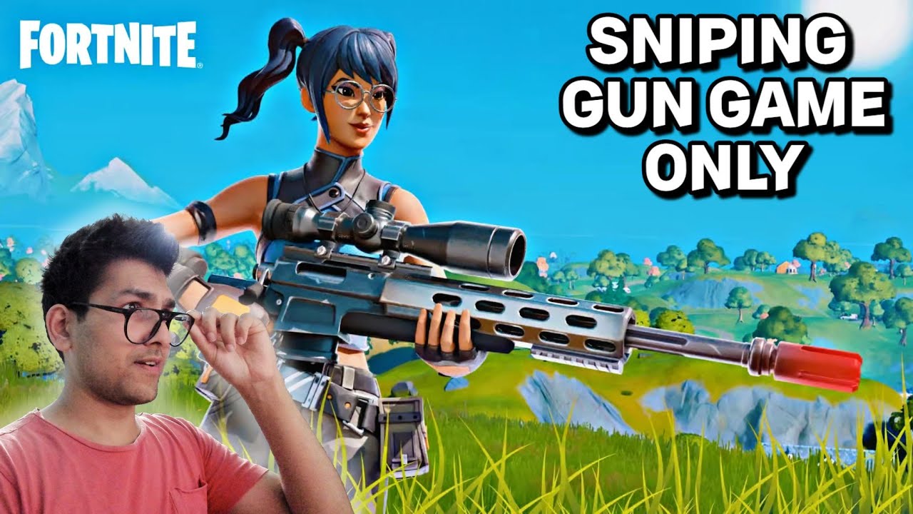 Fortnite - Sniping Gun Game Only !! 🔴 Live.. - YouTube