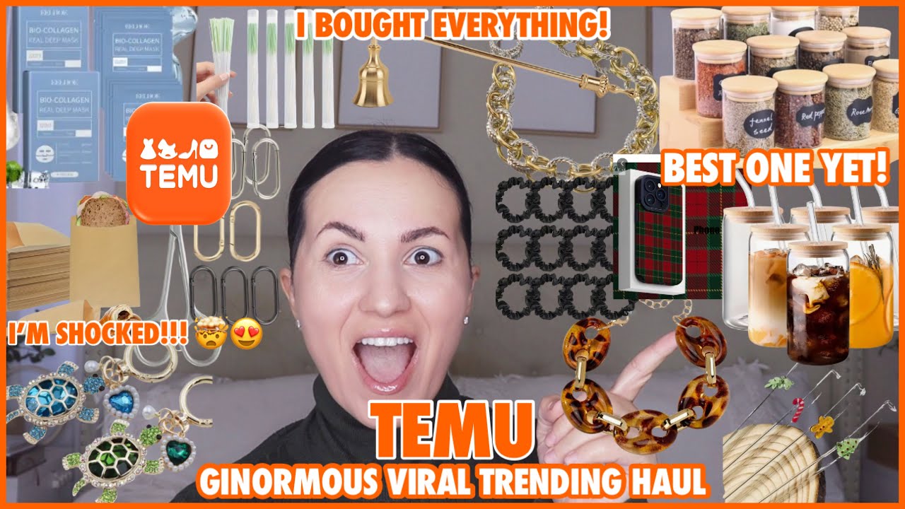 HUGE TEMU HAUL | *ALL NEW* Shocking Finds That you Actually Need in ...