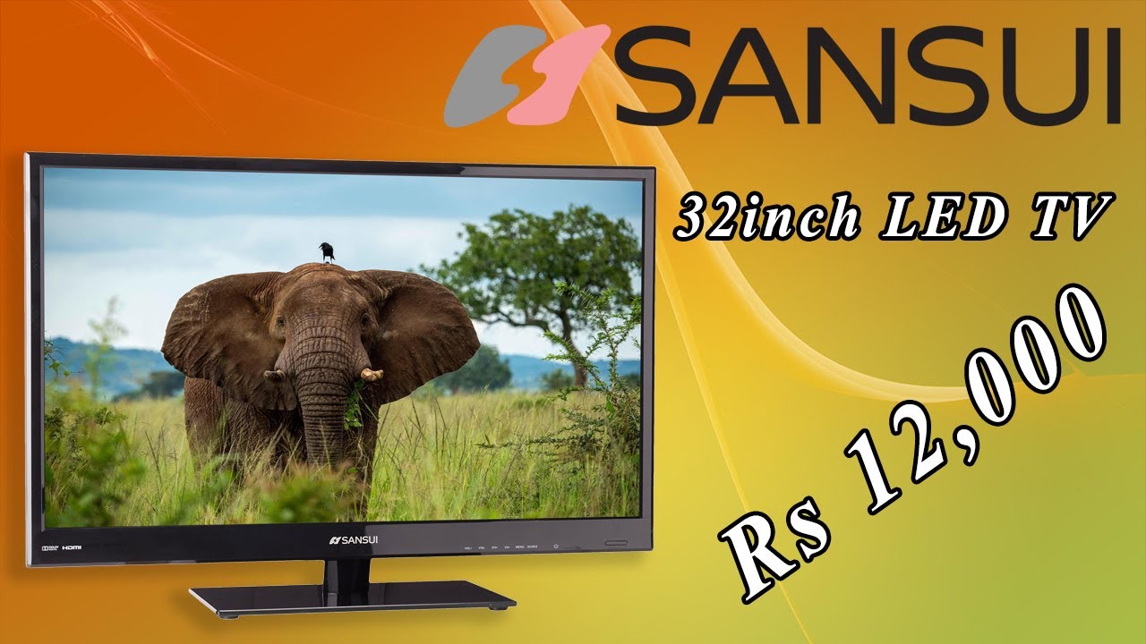 SANSUI 32 NORMAL LED TV FOR SALES - YouTube