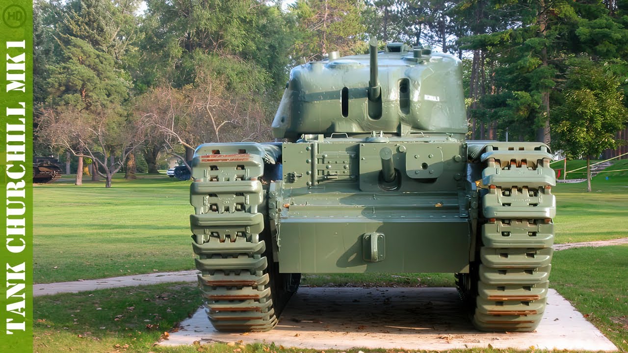 Churchill Mk1 - tank - HD - YouTube