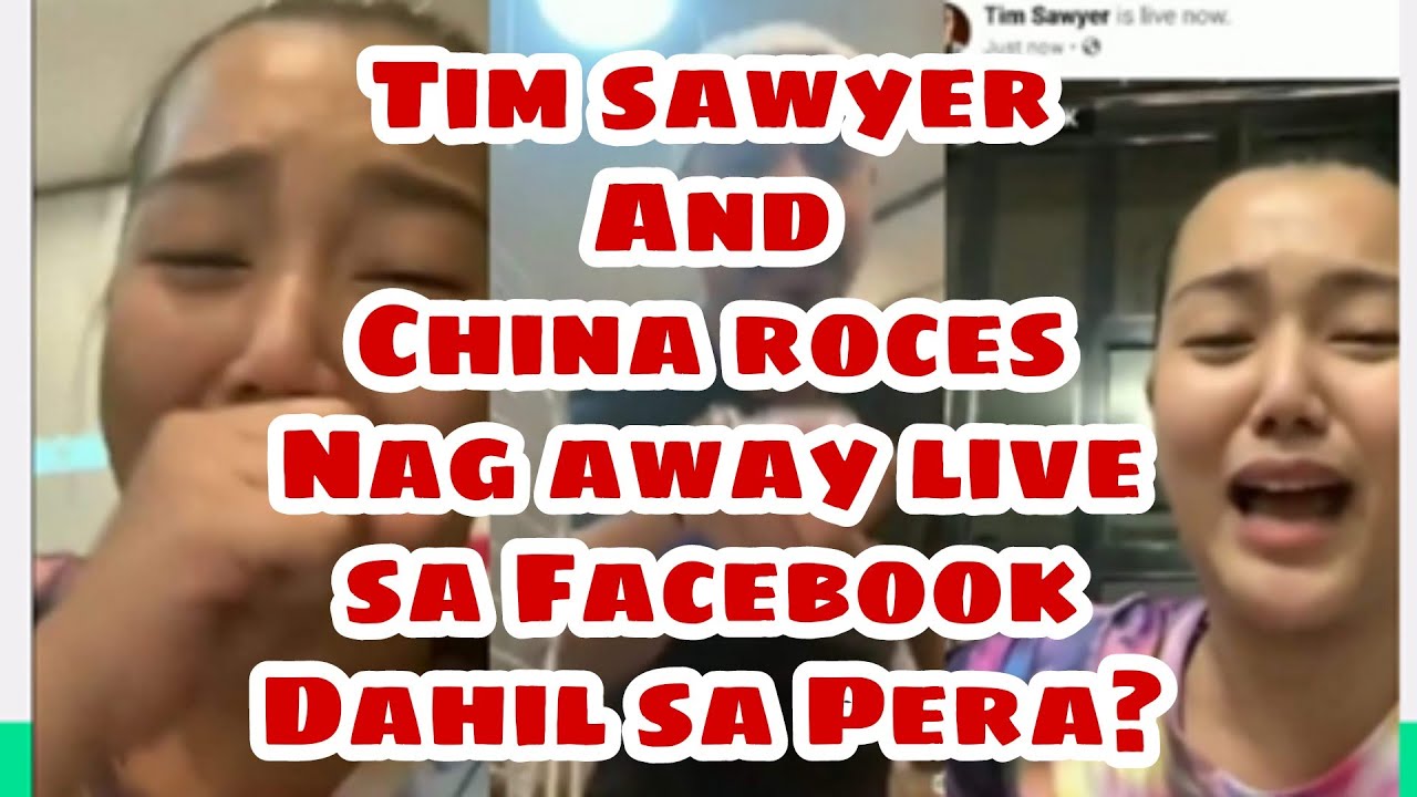 Tim Sawyer and China Roces nag away Dahil sa kita sa YouTube. Prank or ...