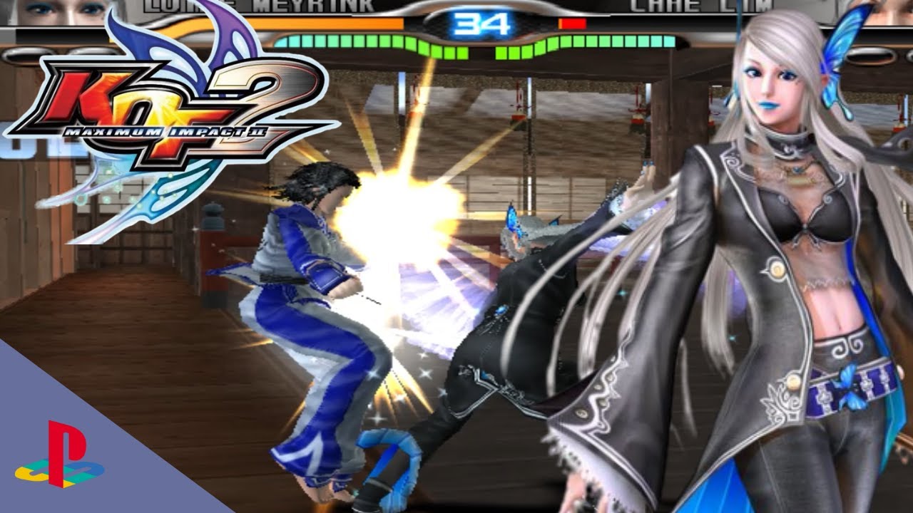 King of Fighters: Maximum Impact 2, (PS2 2006) Luise Meyrink ...
