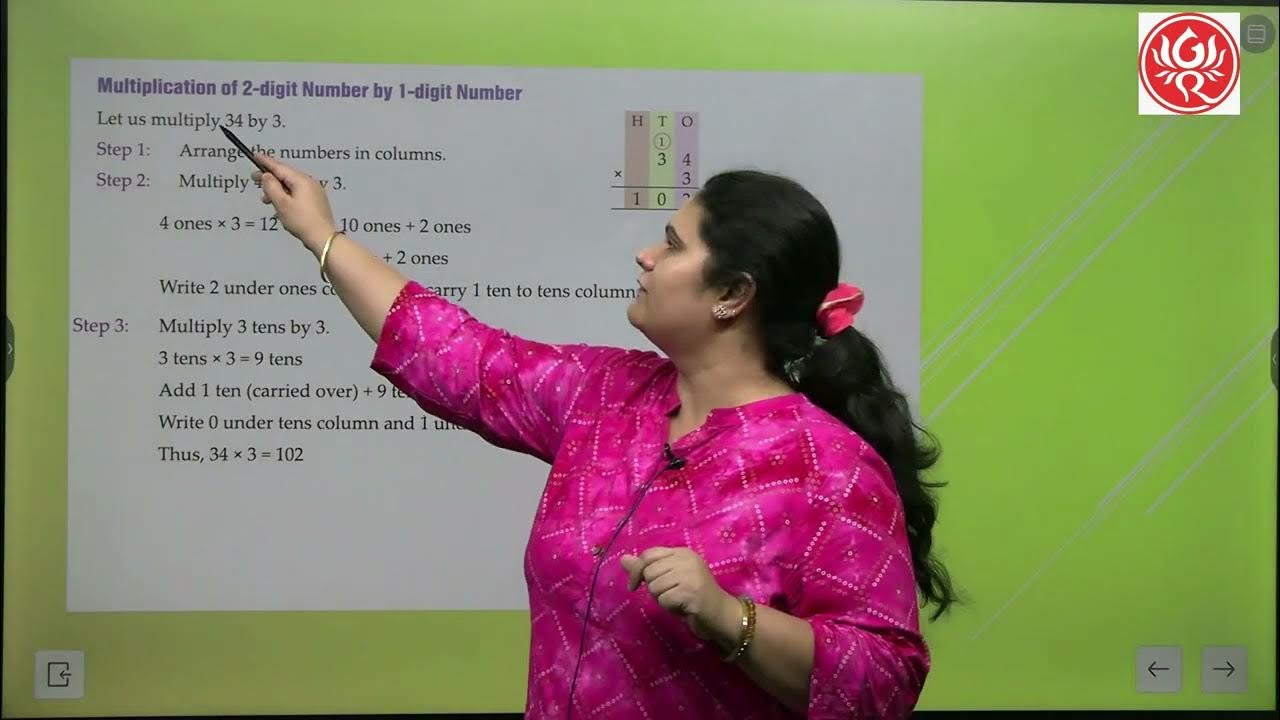 G Ram Books Revised Maths Wisdom Class 3 Chapter 5 Multiplication - YouTube