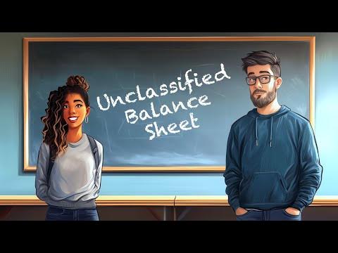 Unclassified Balance Sheet - YouTube