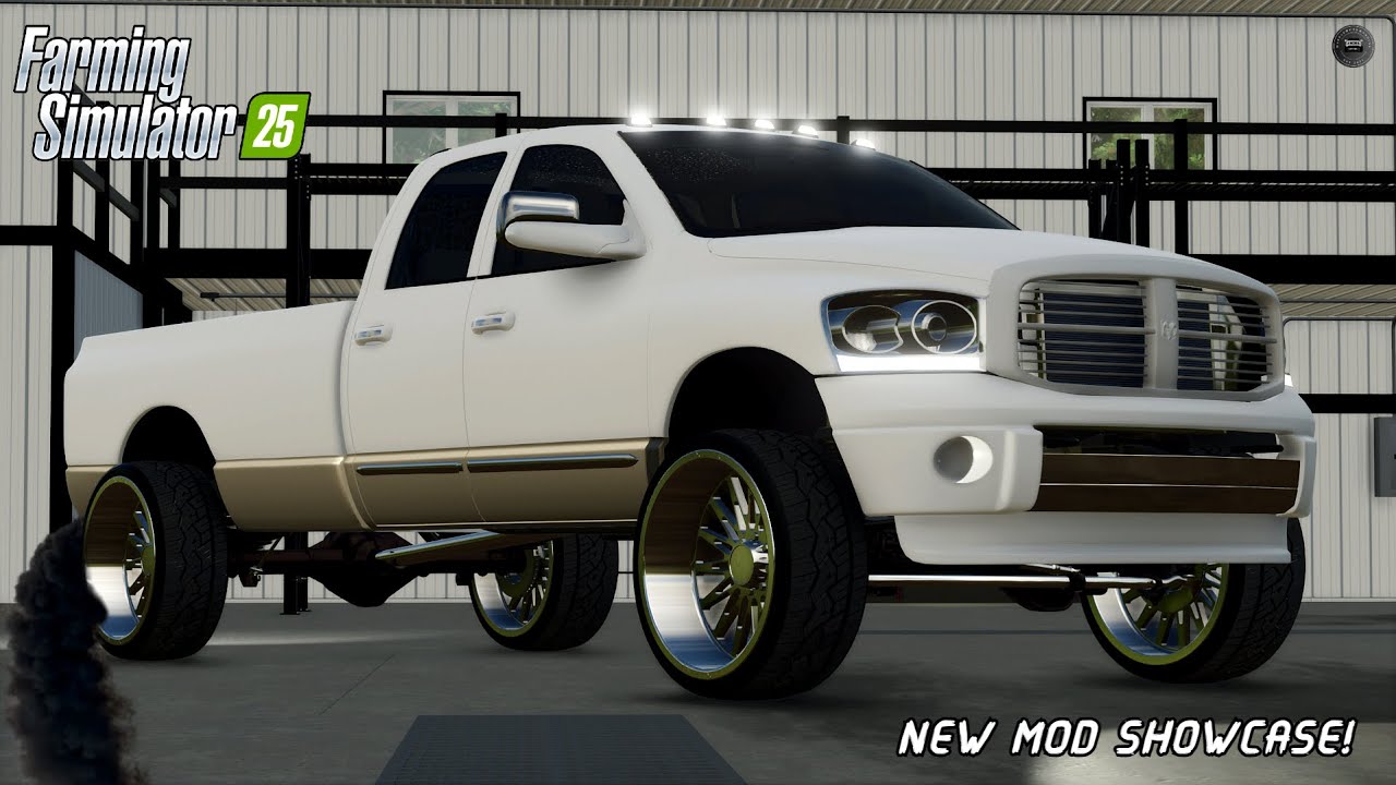 NEW FS22 & FS25 MOD ADDITION! (Ram 3500 Cummins Showcase) - YouTube