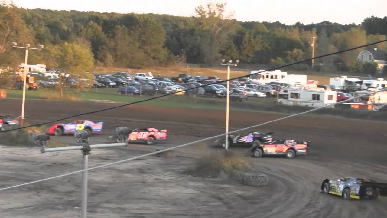 winston speedway 9-17-2010 alms make up feature late models - YouTube