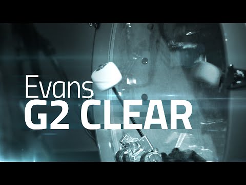 Evans G2 Clear - Bass Drum Head Review - YouTube
