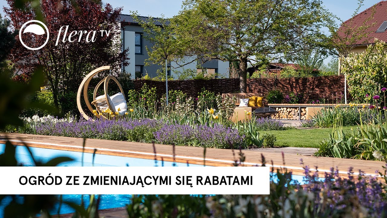 Ogród ze zmieniającymi się rabatami | Inspirujący ogród | FLERA TV ...