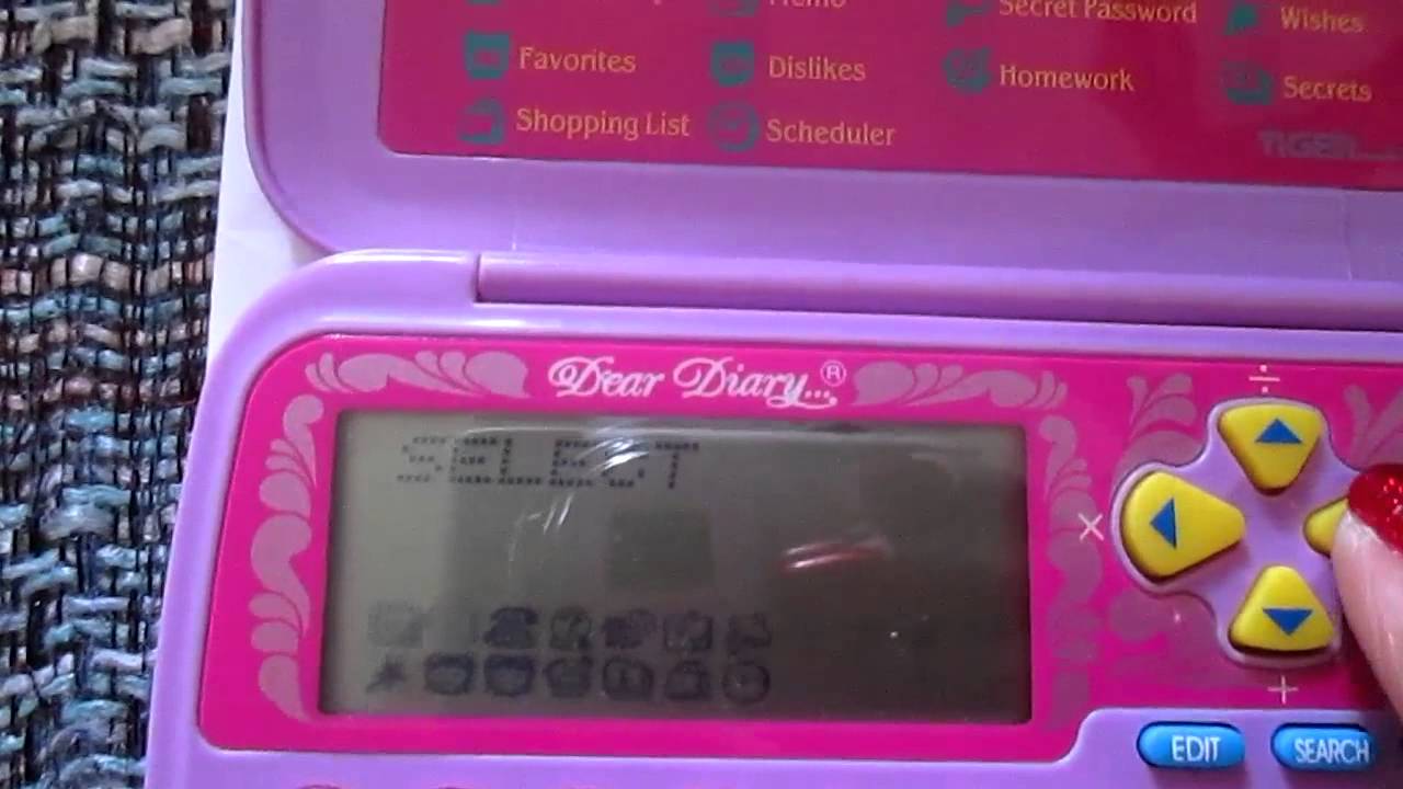 Dear Diary tiger 1996 - munimoro.gob.pe