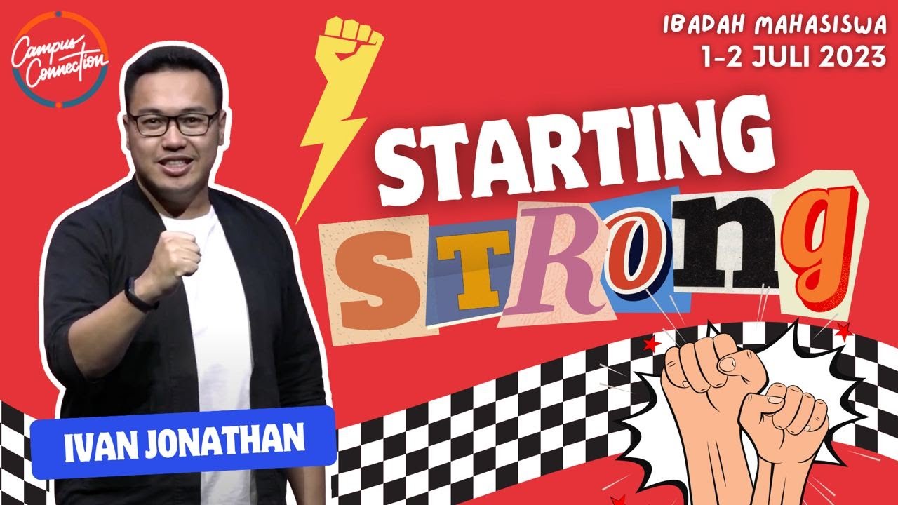 Starting Strong - Campus Connection | Ivan Jonathan | Youth Fajar Pengharapan - YouTube