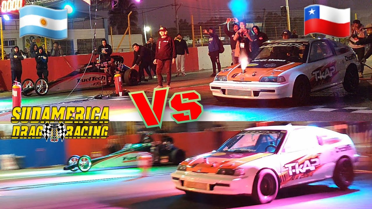 Copa Sudamericana 2023. Dragster 100% Nitro-Panimetano🇦🇷 vs Honda CRX ...