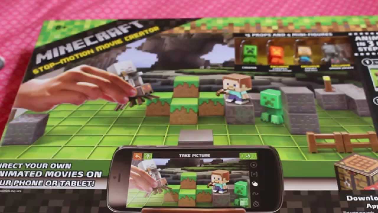 Minecraft Stop Motion Kit Review - YouTube