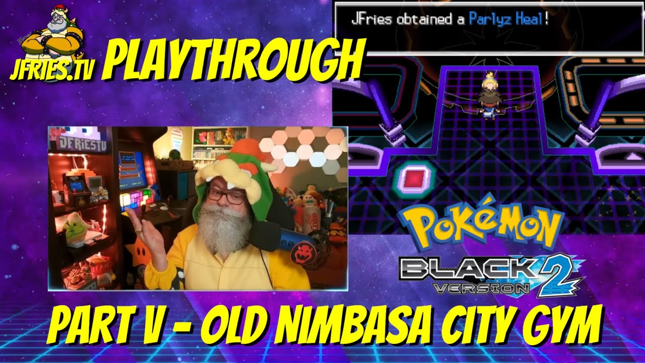 Pokémon Black 2 - Part V - Old Nimbasa City Gym - YouTube