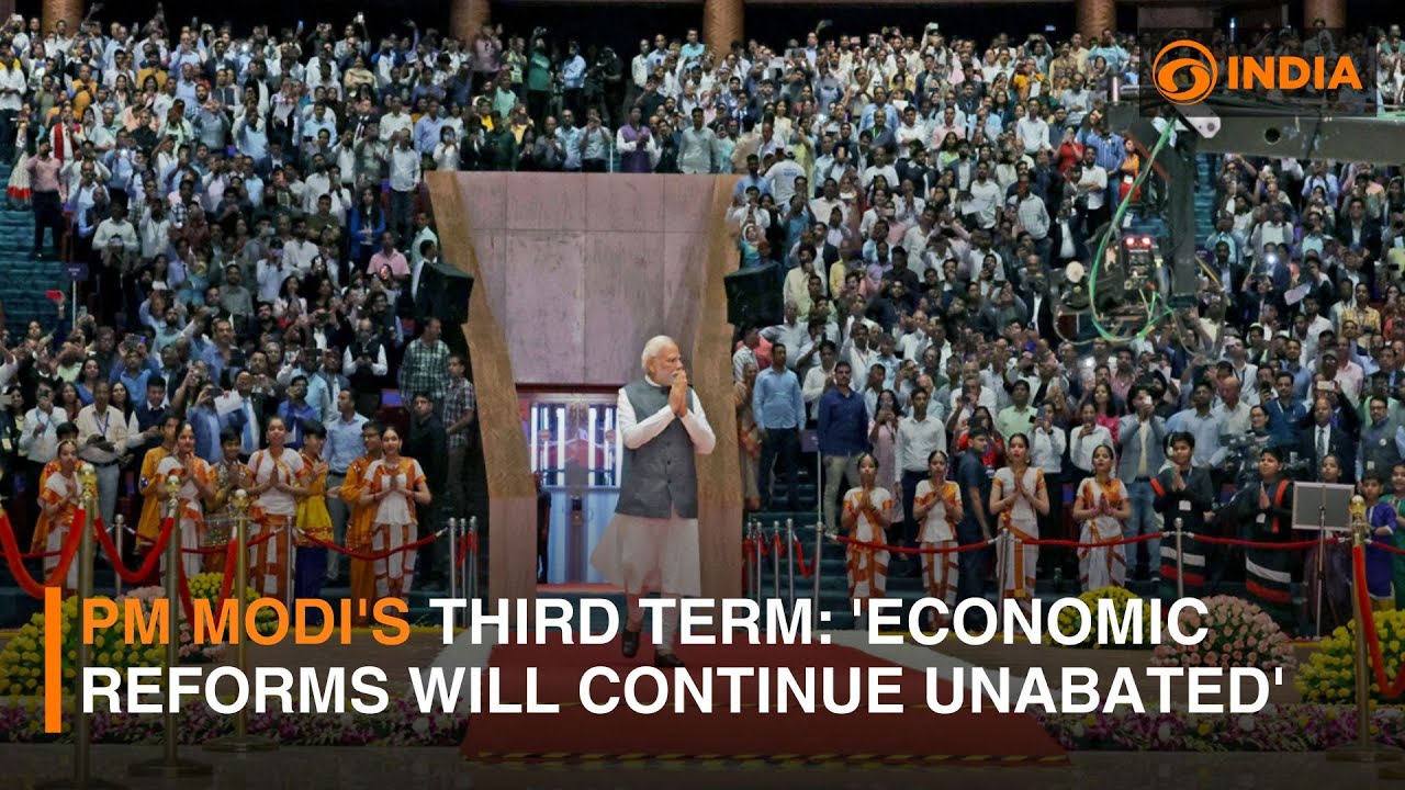 PM Modi's Third Term: 'Economic reforms will continue unabated' | DD ...