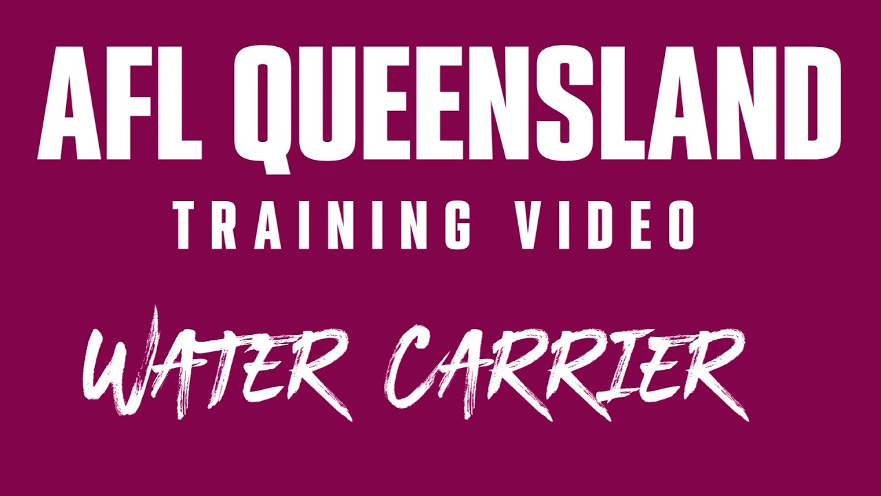 AFL Queensland - Water Carrier - YouTube