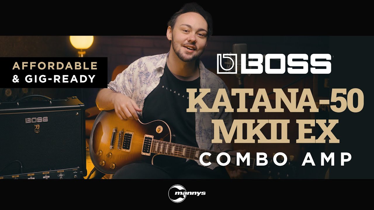 Katana-50 MKII EX: Boss's Little Combo, now with Gig-Ready Features ...