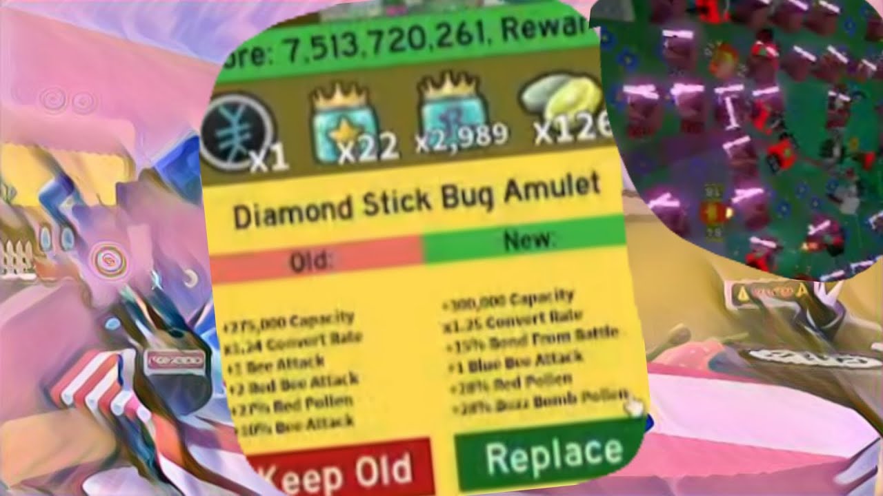 7.5B Stick Bug | Bee Swarm Test Realm - YouTube