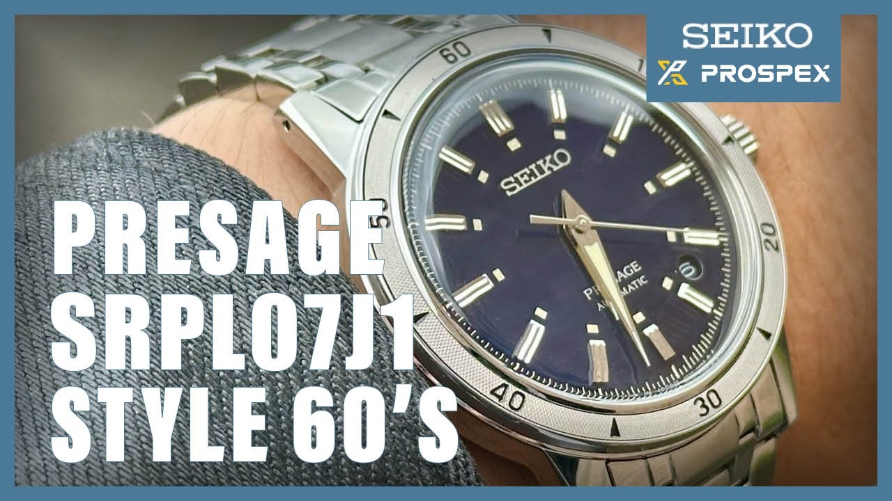 Unboxing The Seiko Presage SRPL07J1 - YouTube