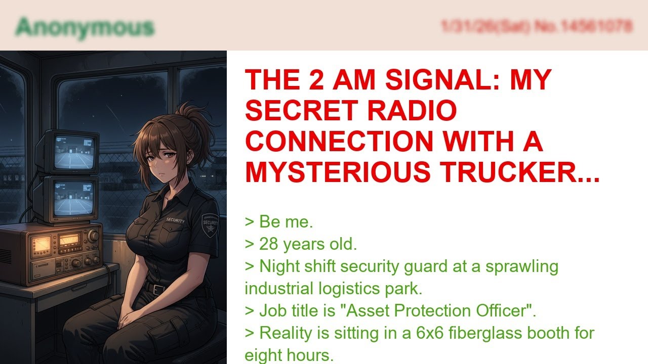 The 2 AM Signal: My Secret Radio Connection with a Mysterious Trucker ...