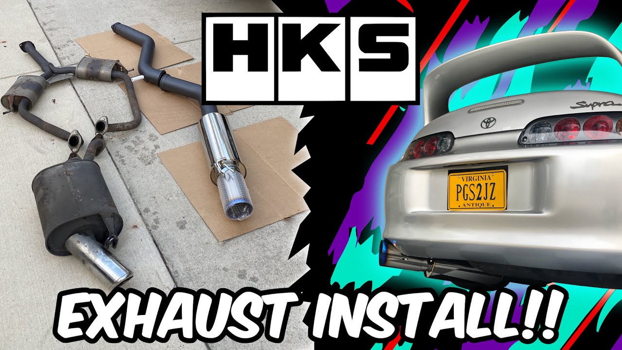 HKS Exhaust Install on Wife’s BONE STOCK MKIV Supra! - HKS Racing ...