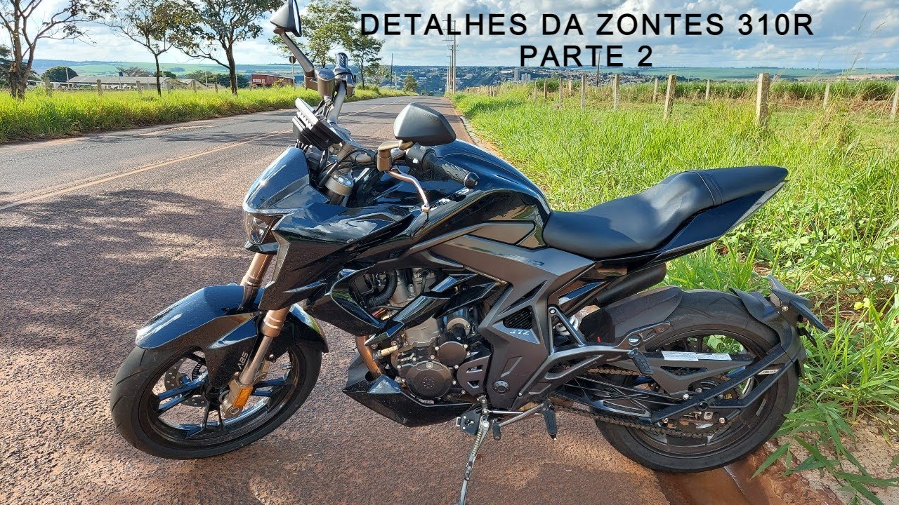DETALHES DA ZONTES 310R PARTE 2 - YouTube