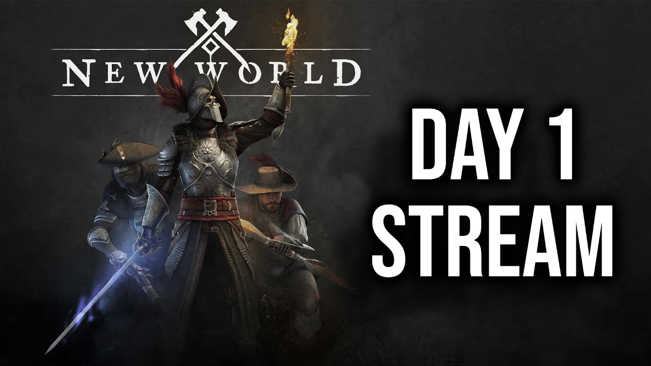 THE FIRST DAY OF RELEASE!! | New World | Stream 1 - YouTube