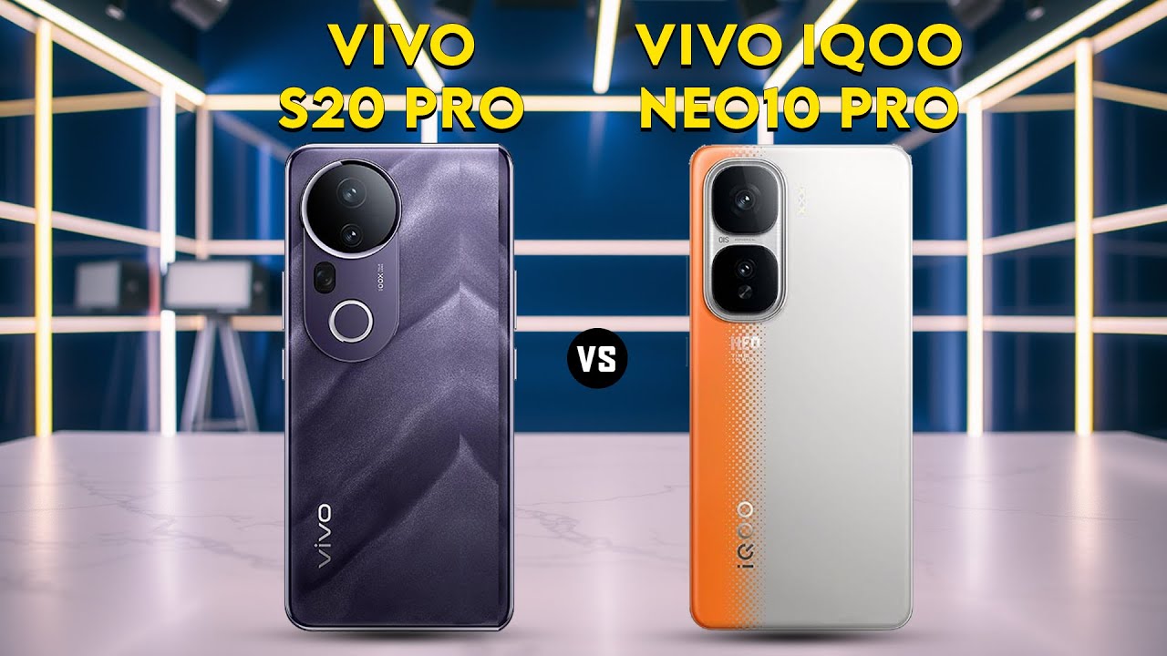 Vivo S20 Pro vs vivo iQOO Neo10 Pro | 9 Pro Tech | - YouTube