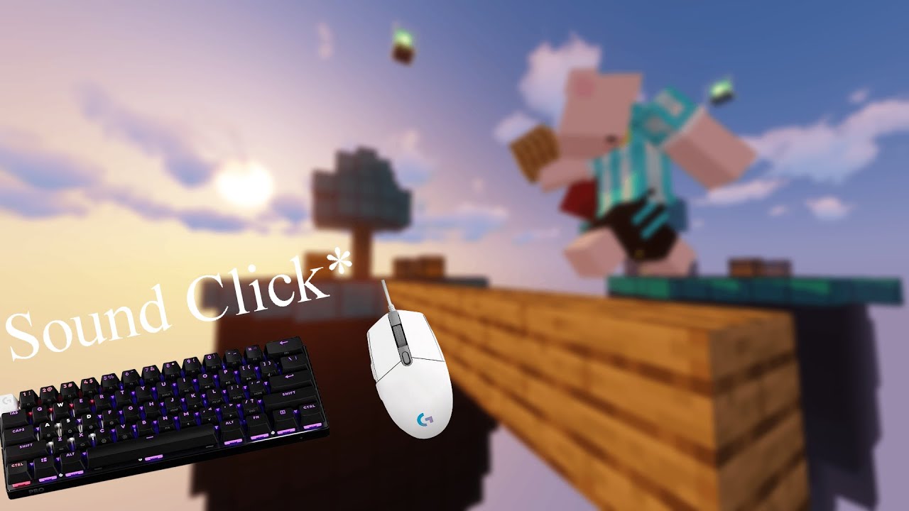 SOUND CLICK| Minecraft Skywars - YouTube