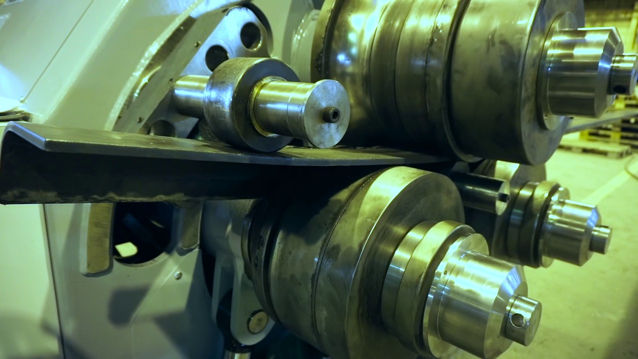 Powerful Section Bending machine - Swebend SB3S 105 (2017) - YouTube