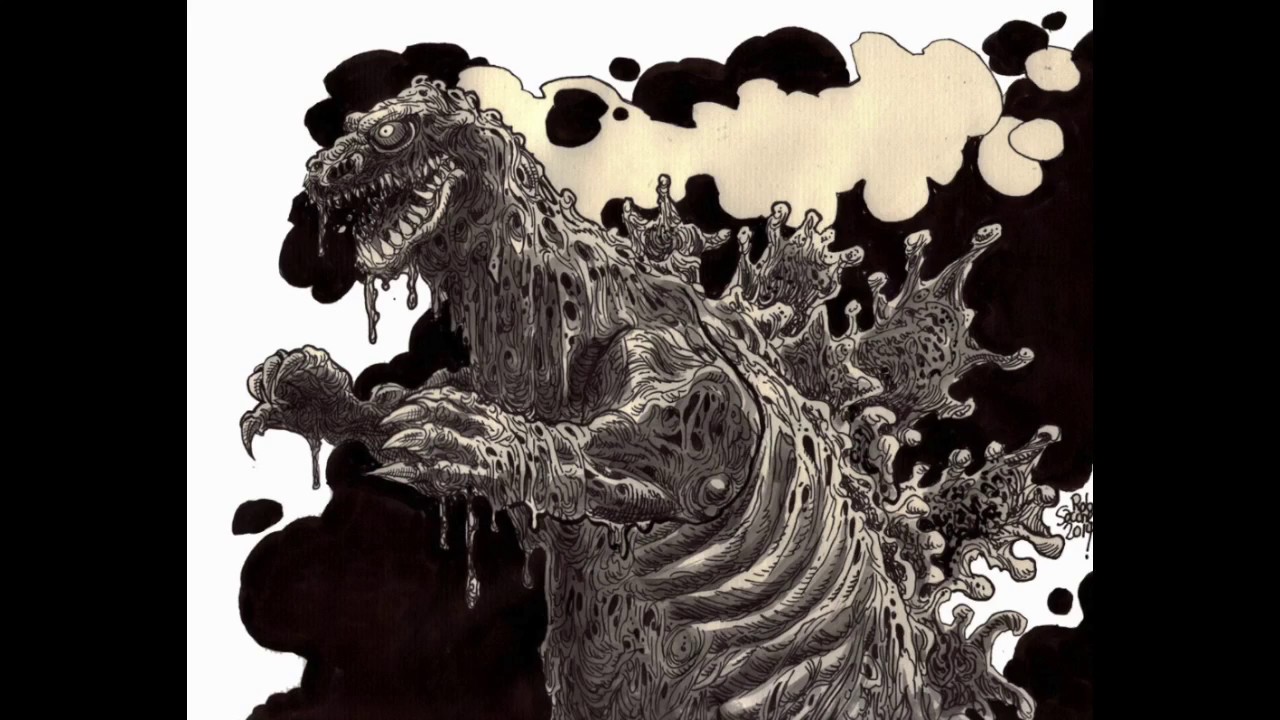 zombie godzilla roars - YouTube