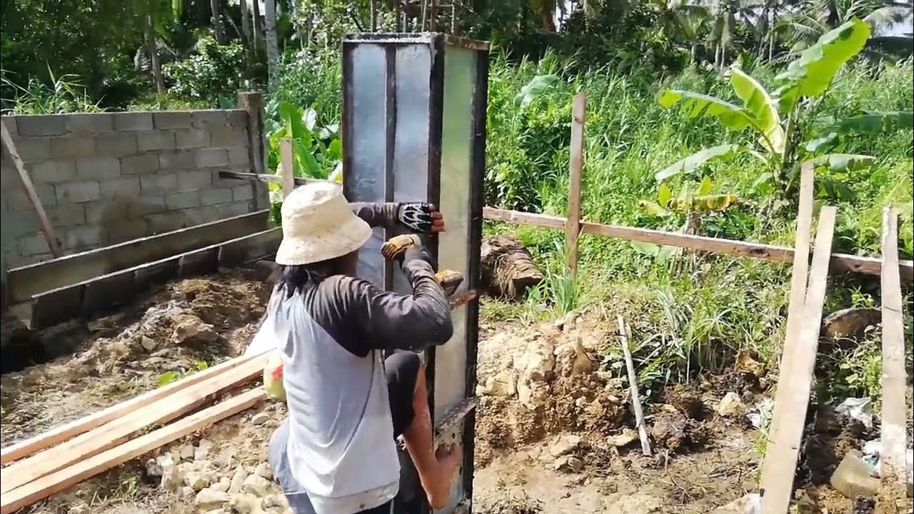 PAANO MAKAKATIPID SA PORMA NG POSTE SA PAG-GAWA NG BAHAY | HOUSE DESIGN AND CONSTRUCTION - YouTube