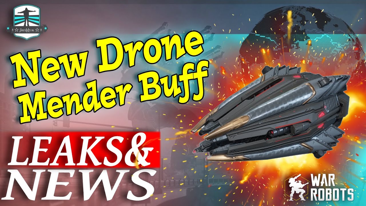 Leaks And News - New Drone And Ultimate Mender Buff - War Robots Update ...