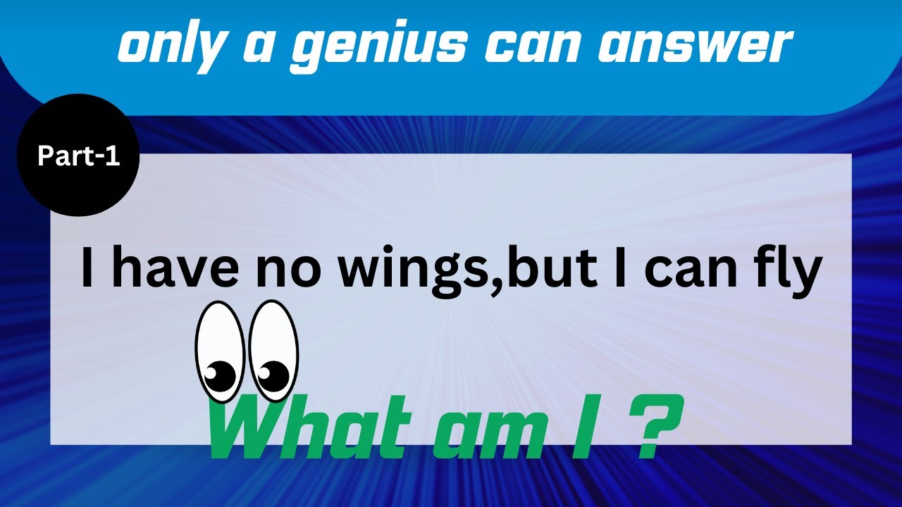 ONLY A GENIUS CAN ANSWER |ENGLISH RIDDLE | RIDDLE QUIZ #riddles - YouTube