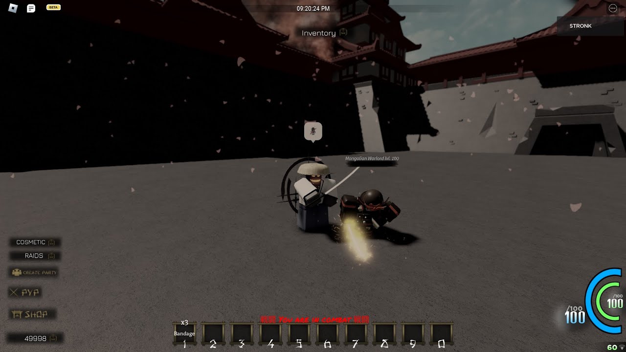 Soloing Mongolian Warlord with Default Stance - YouTube