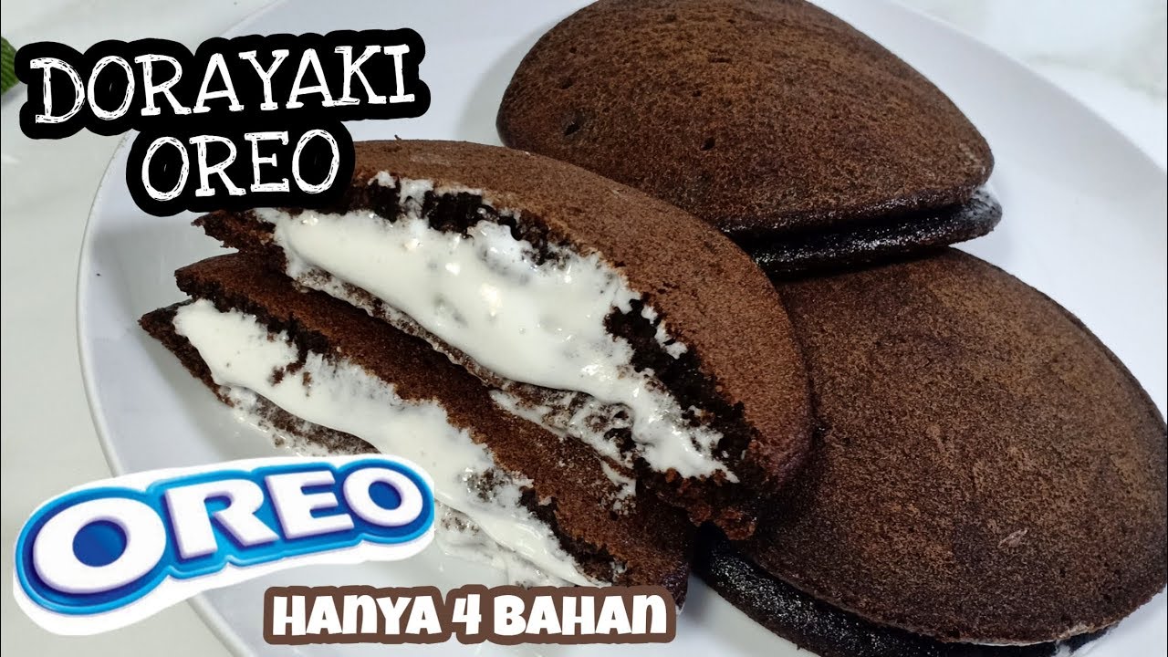 DORAYAKI OREO CUMA 4 BAHAN | JADI CEMILAN ENAK - YouTube