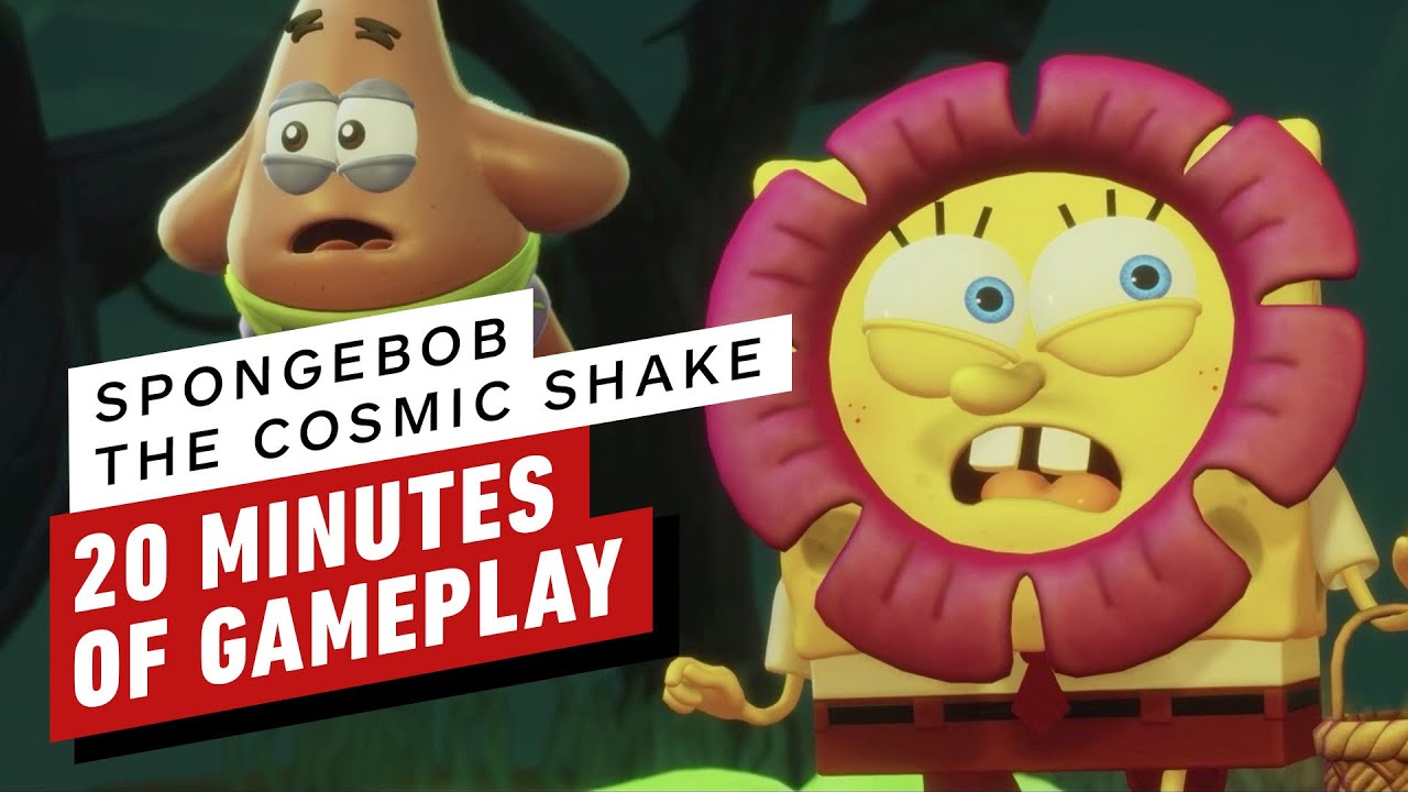 SpongeBob SquarePants: The Cosmic Shake - 20 Minutes of Gameplay - YouTube