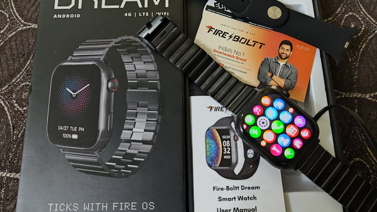Unboxing of Fire Boltt Dream smart watch || Android Watch within ...