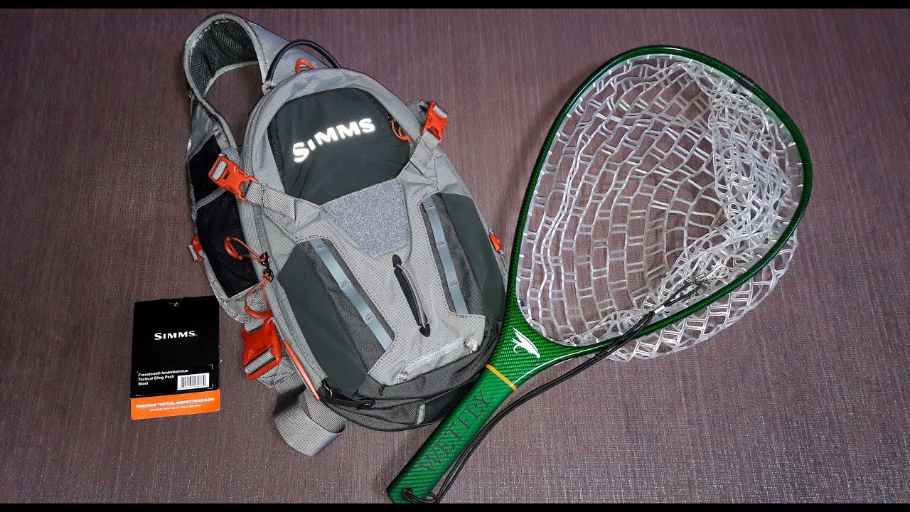 Simms Freestone Ambidextrous Tactical Sling Pack - YouTube