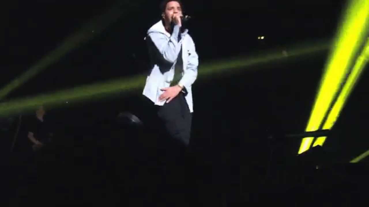 J. Cole - Can't get enough Live at powerhouse NYC - YouTube