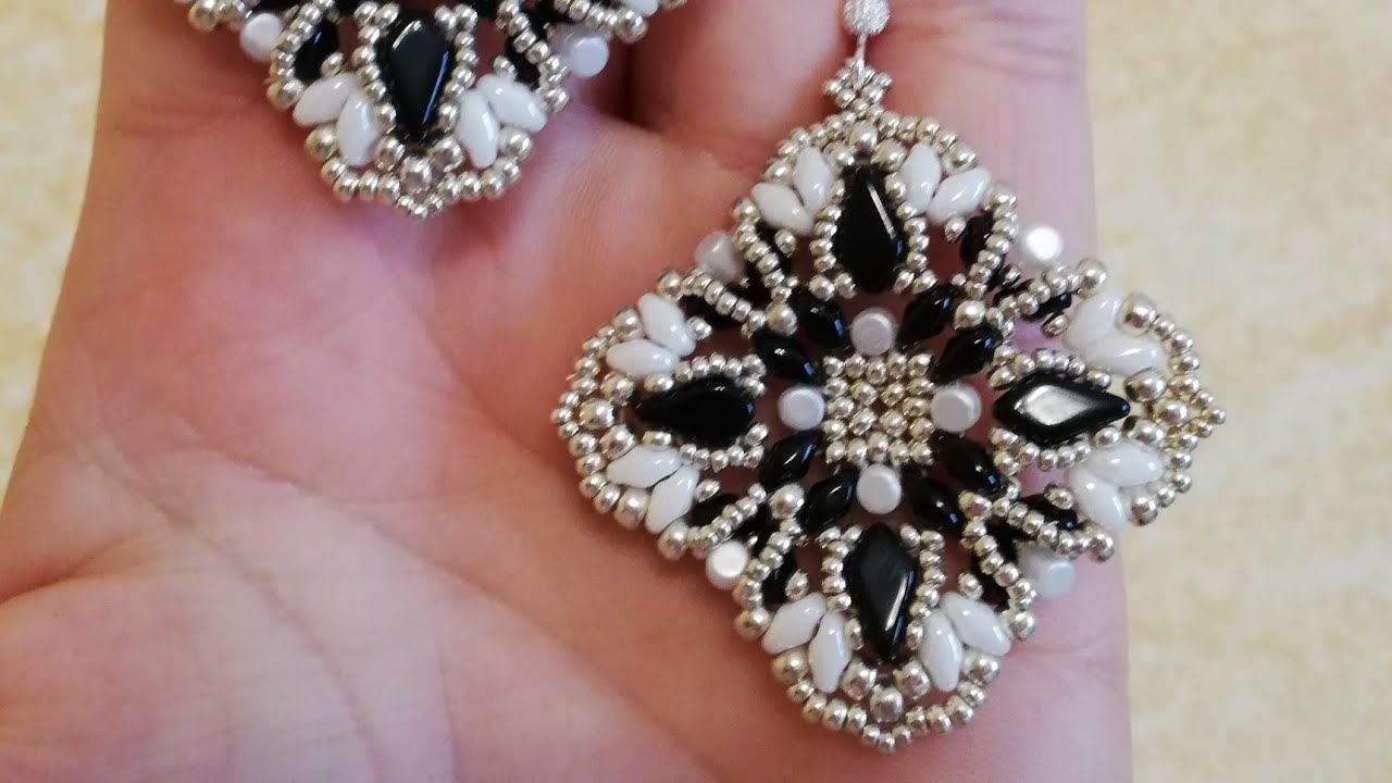 (20) DIY Tutorial orecchini Persian - YouTube