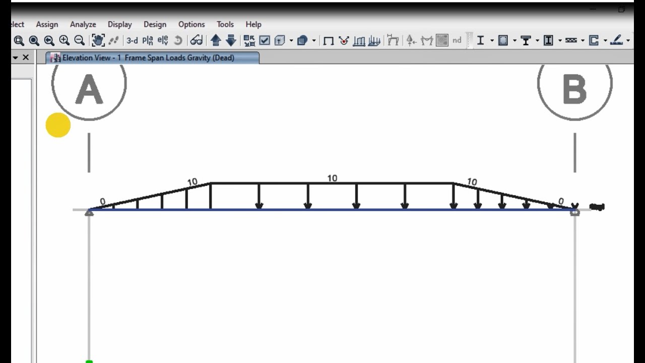 Draw bending moment and shear force diagram in ETABS || Easy Method 🔥🔥 ...